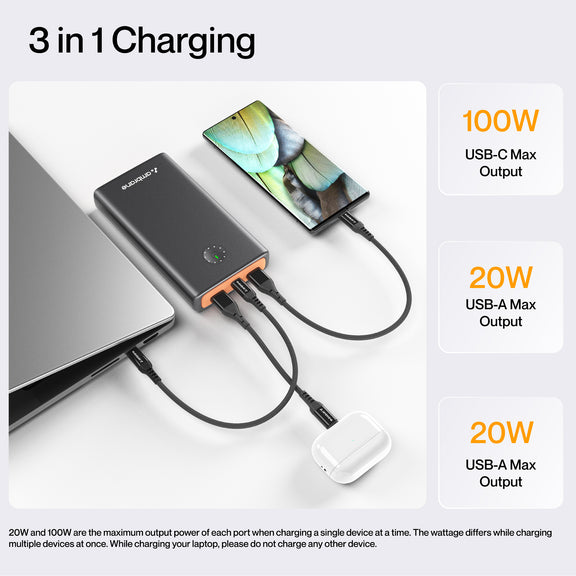 Powerlit Ultra - Fast Charging Laptop Powerbank for Macbook/Type C ...